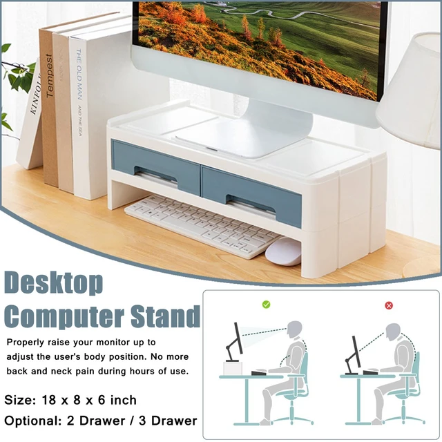 To Raise Computer Monitor Shelf