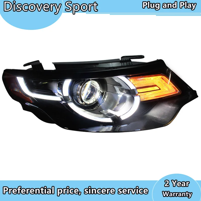 2-Pieces-New-Arrival-LED-Head-Lamp-For-Land-Rover-Discovery-Sport ...