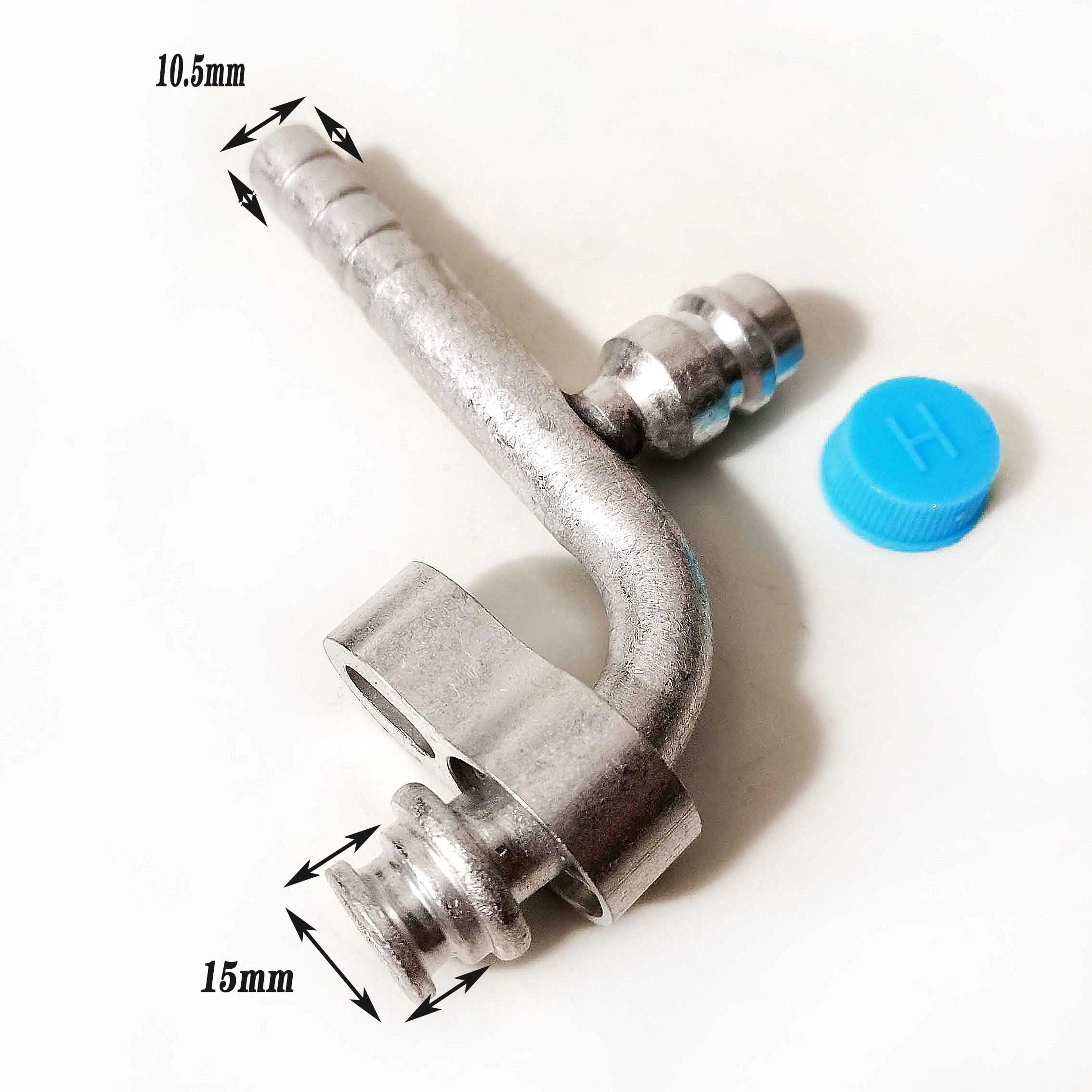 15pcs) Straigh Auto Air Conditioning Hose Clamp R134a Interface With ...