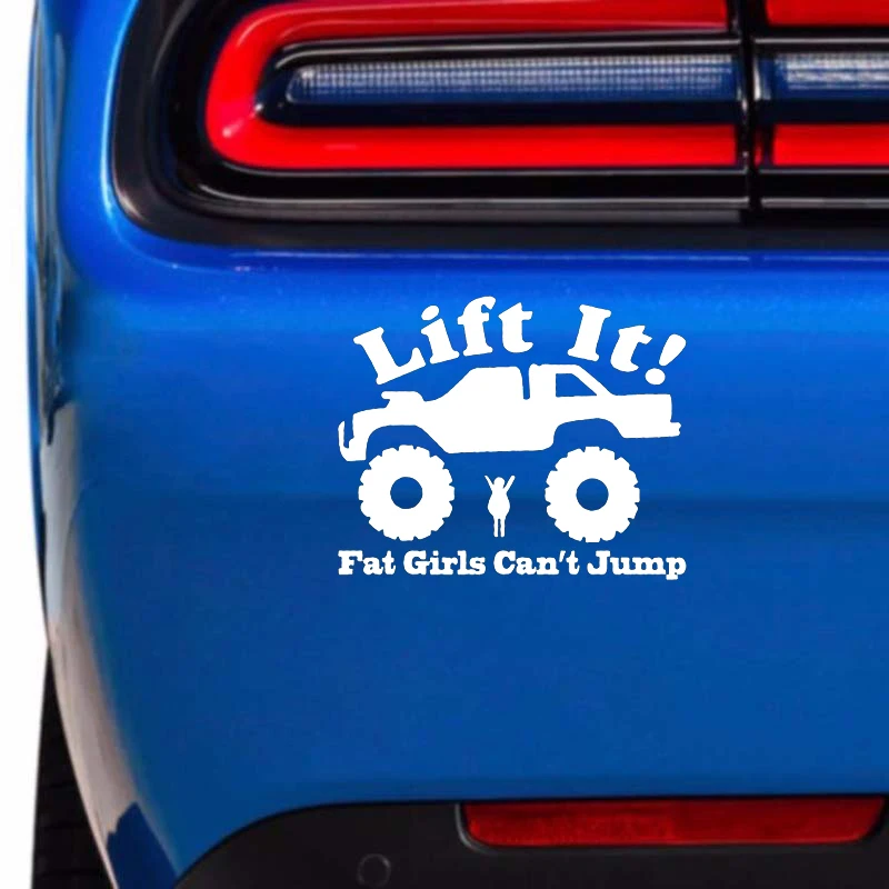 Lifted Truck Bumper Stickers