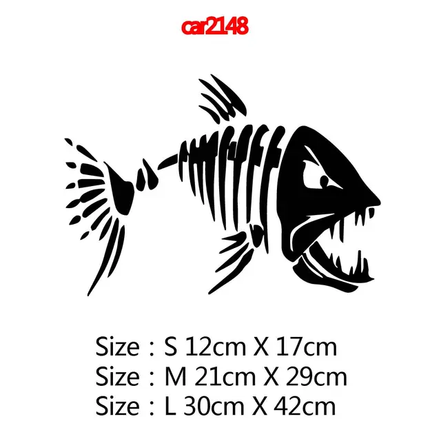 Car-styling Funny Go Fishing and Carp Hunter Car Decal Stickers 3D Car ...
