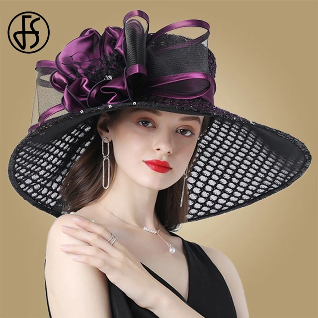 Purple Ladies Hat