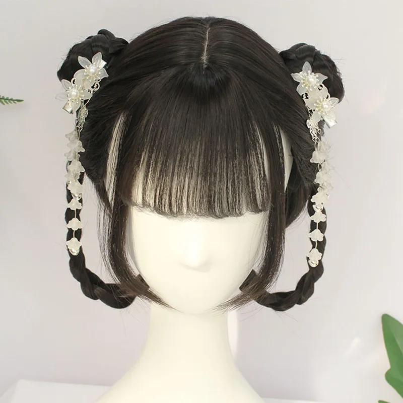 Traditional Chinese Wigs The Style Of Ancient Girls Antique Costume ...