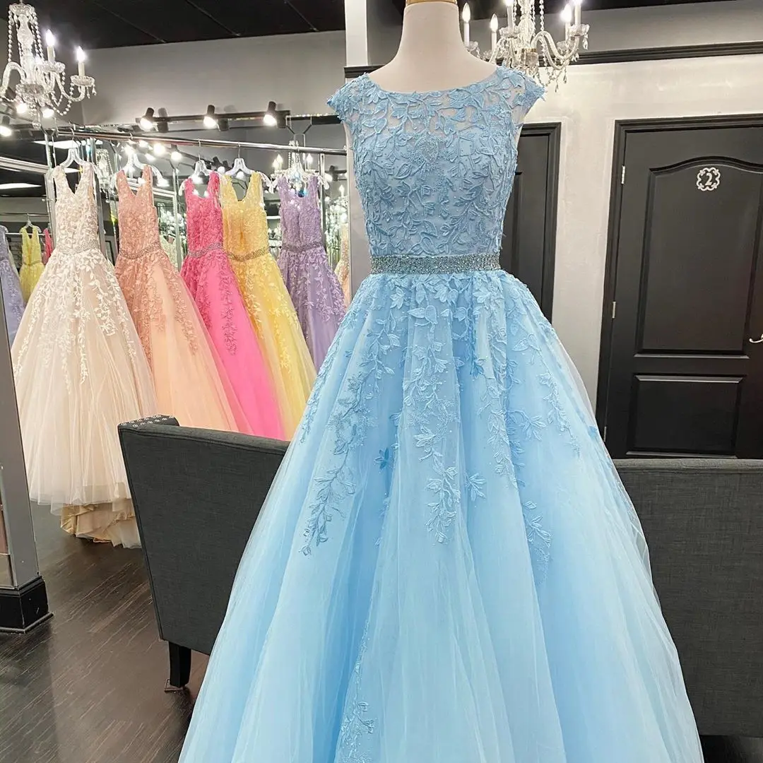 Ivory Color Prom Dress
