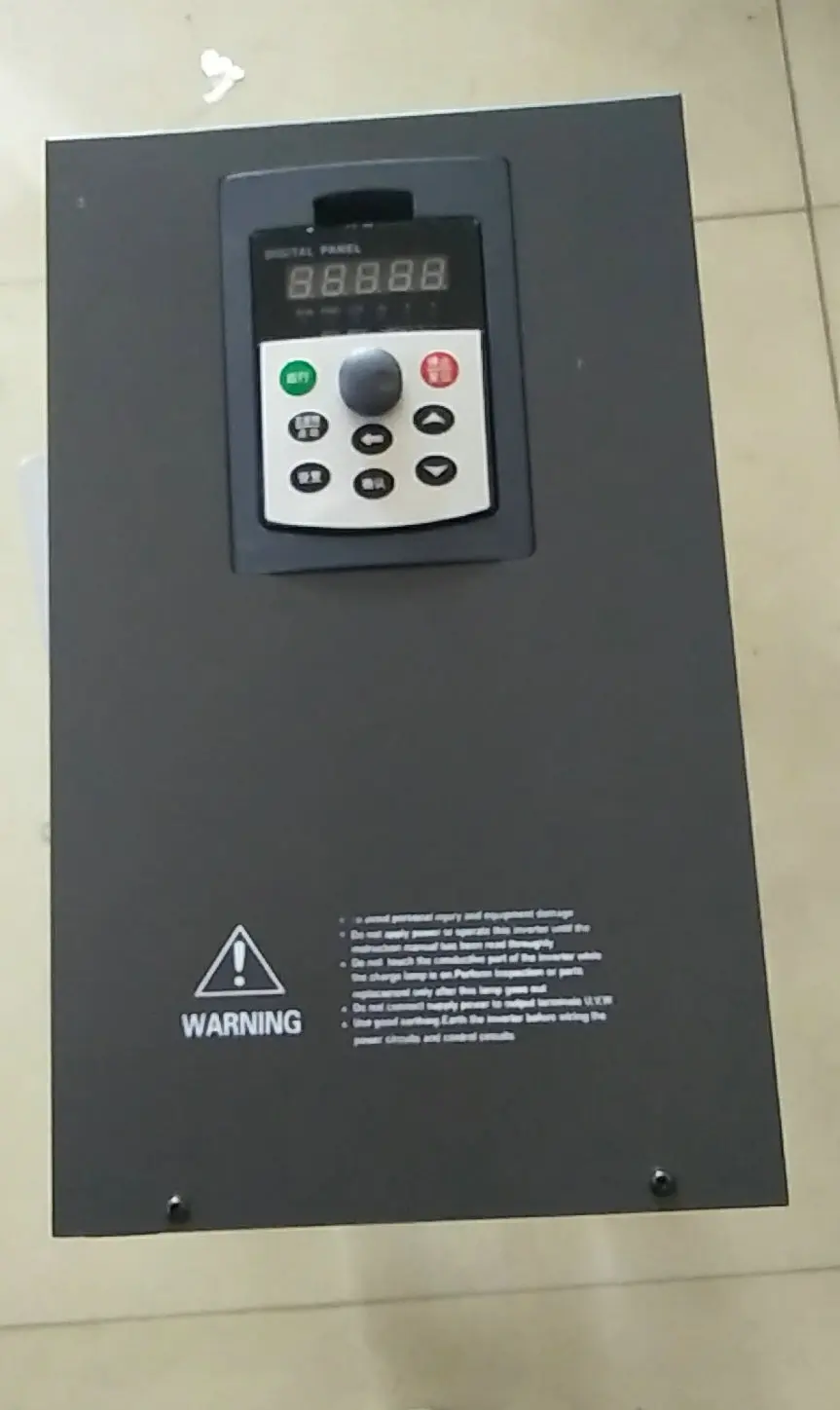 VFD AC 380V 75KW napęd o zmiennej częstotliwości 3 fazy falownik do ...