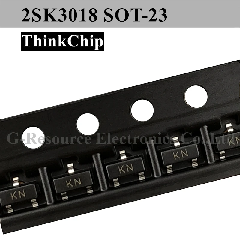 (100pcs) 2SK3018 SOT 23 SMD Field effect transistor N Channel mos fet ...