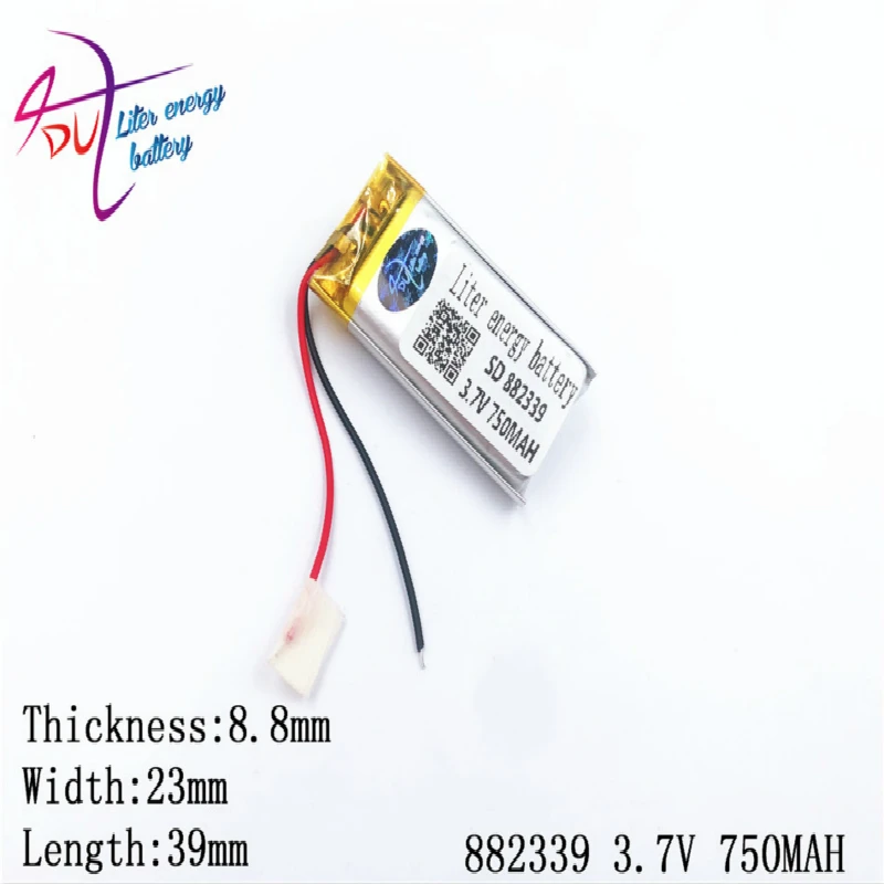 3.7V750mAh 882339 Polymer lithium ion / Li-ion battery for tablet pc ...