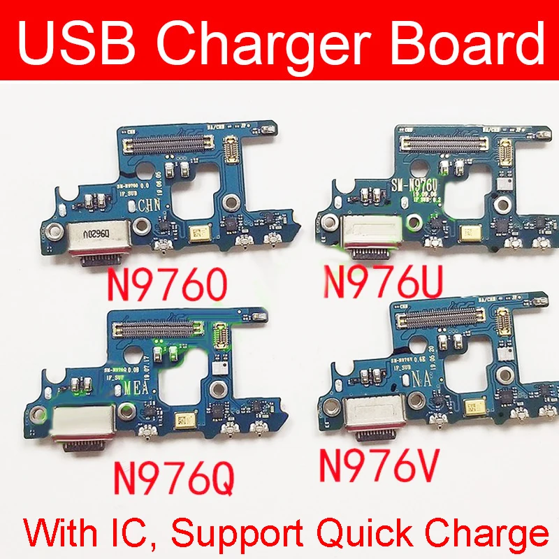 Usb Charging Port Jack Board For Samsung Galaxy Note 10+ Plus Lite ...