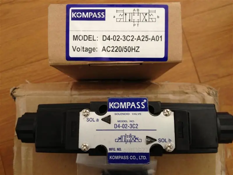 KOMPASS วาล์วไฮดรอลิกรุ่น: D4 02 3C2 A25 A01 D5 02 3C4 KOMPASS CO.,LTD ...