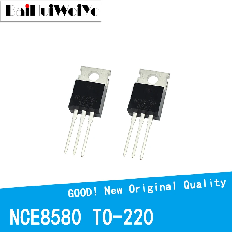 10PCS-LOT-NCE8580-85V-80A-8580-NCE8580H-TO-220-TO220-Transistor-MOSFET ...