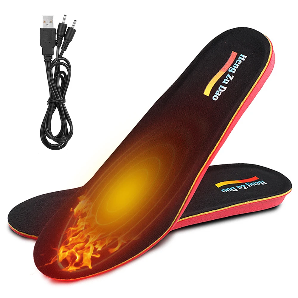 Wireless Electric Heated Insole Cutting Foot Warmers Battery Powered ...