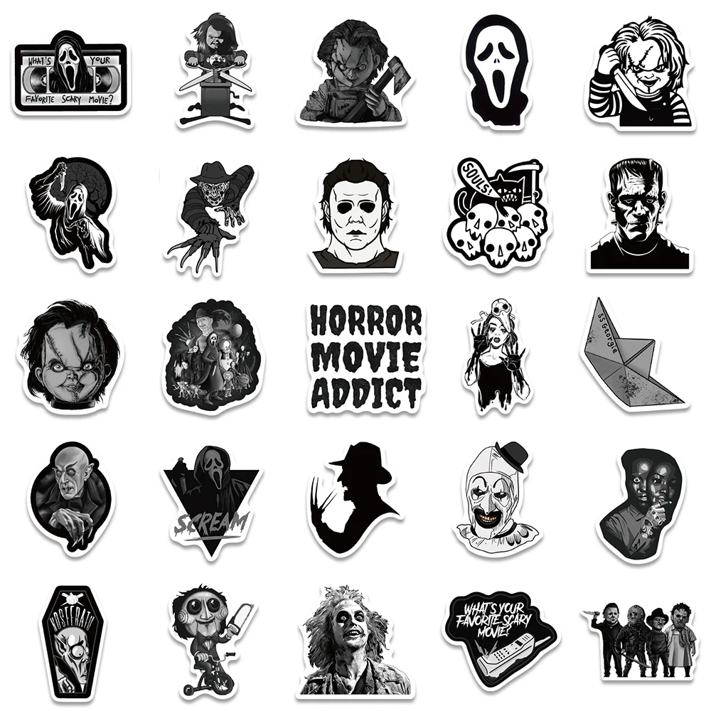 Horror Movie Stencil