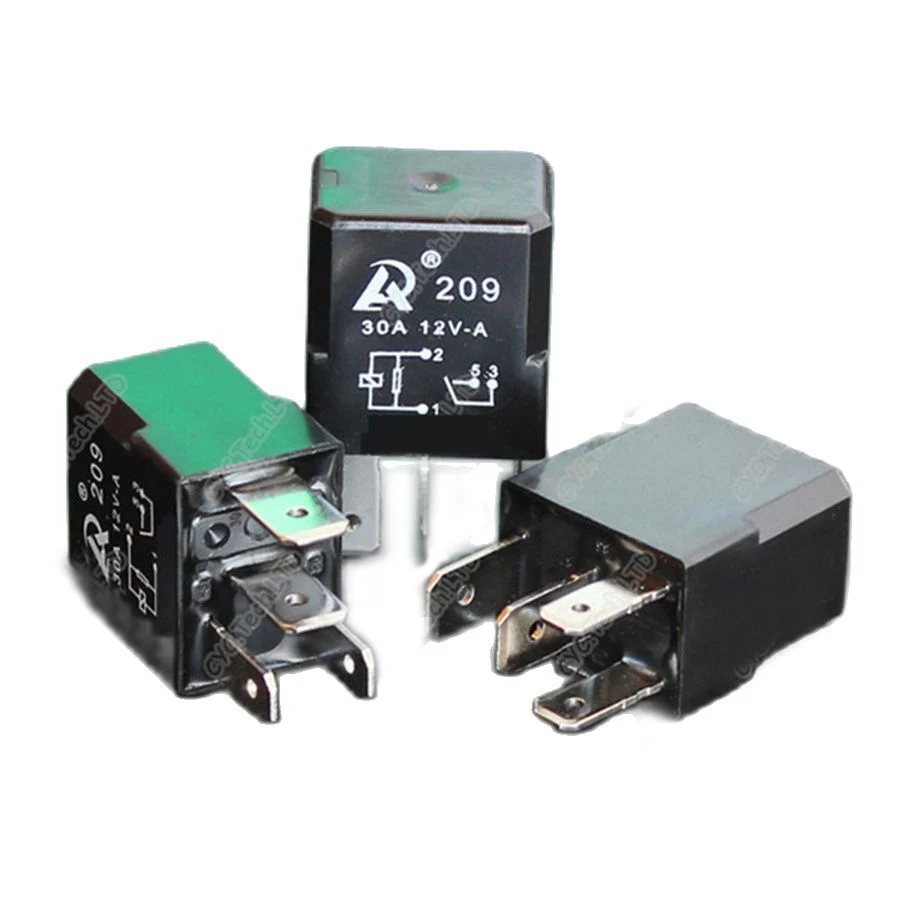 5 Pcs 12v 30a 4pin Violet Automotive Relay Fog Lamp / Oil Pump Modified ...