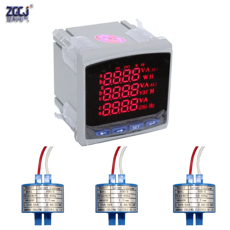 100A-150A-200A-300A-250A-3-phase-electricity-digital-meter ...