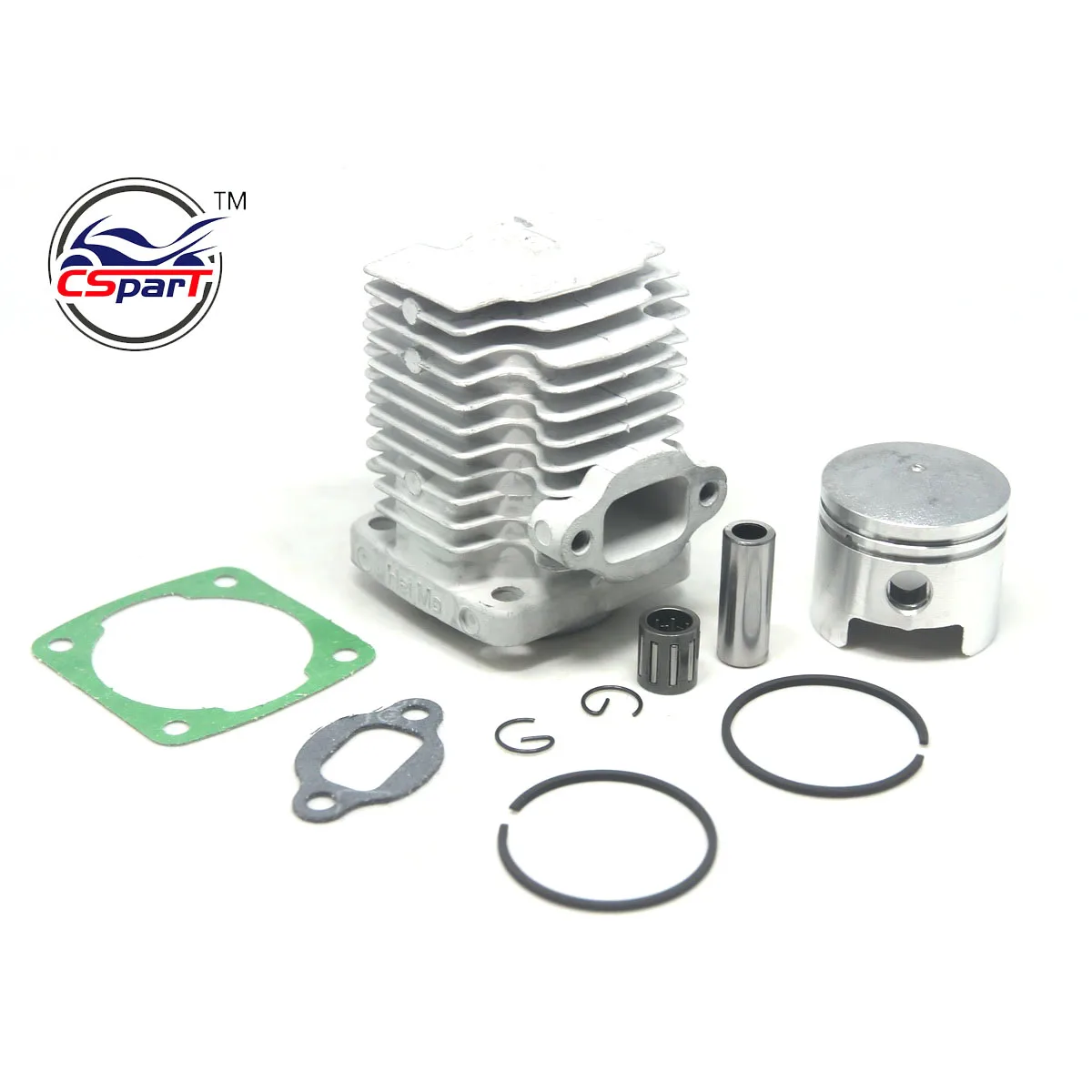 44mm 10mm 12mm 44 6 44 5 Cylinder Piston Kit for 49cc 2 Stroke Engine ...