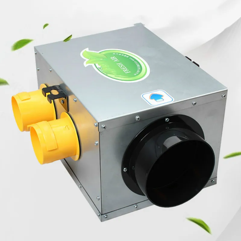 static-pressure-box-muffler-Fan-pipe-split-box-Fresh-air-system ...