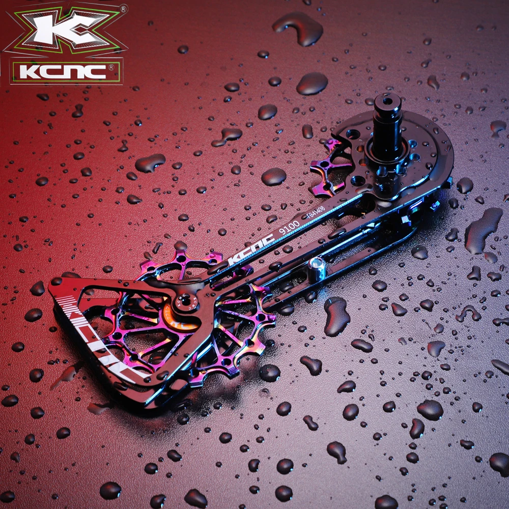 KCNC 로드 바이크 대형 도르래 케이지 자전거 가이드 휠, 시마노용, R9100, R9150, R8000, 8050, 무게 60g, 7075 합금, 12 16T|자전거 ...