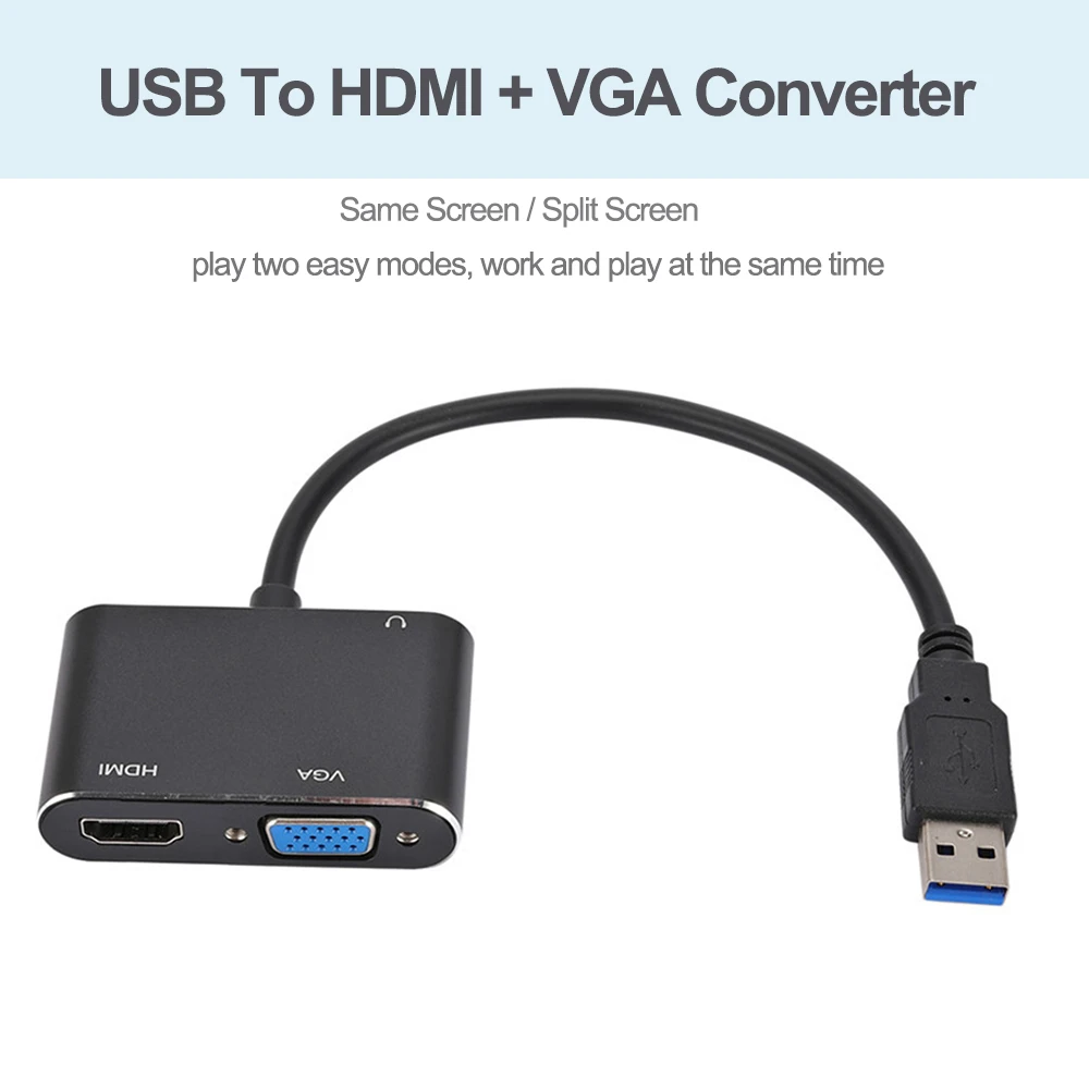 USB-to-HDMI-compatible-VGA-Adapter-1080P-HD-for-Computer-Laptop-to ...
