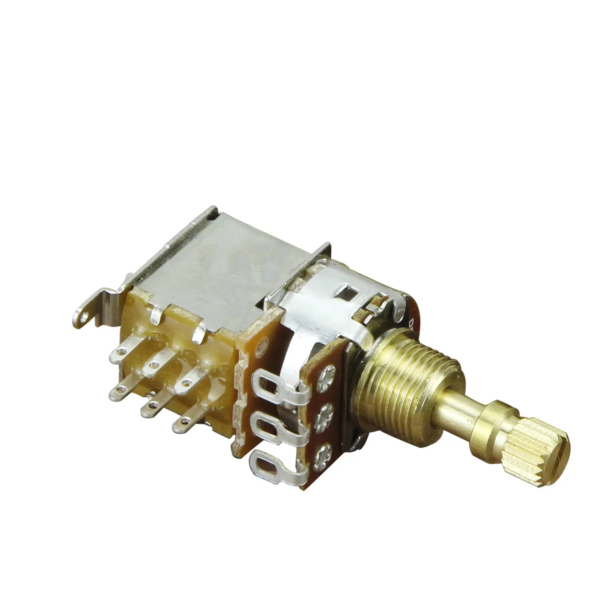 FLEOR-Short-Shaft-Electric-Guitar-Bass-Pot-Push-Push-Potentiometer-500K ...