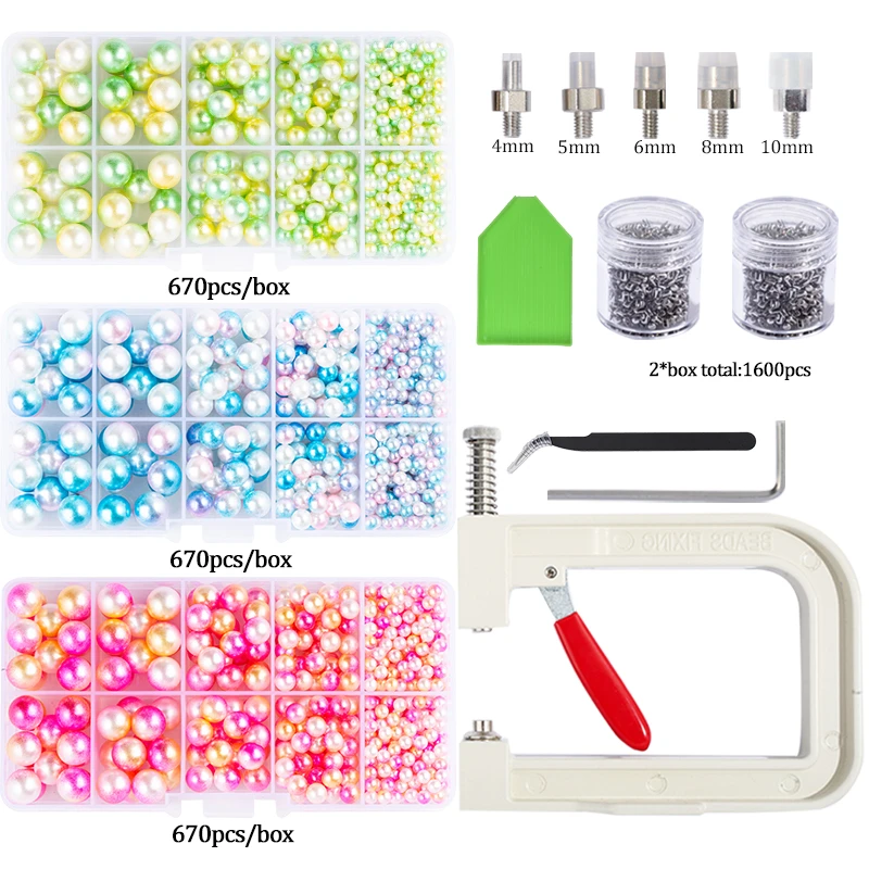 Manual Pearl Rivet Machine And Hand Press Pearl Machine Tool /bead ...