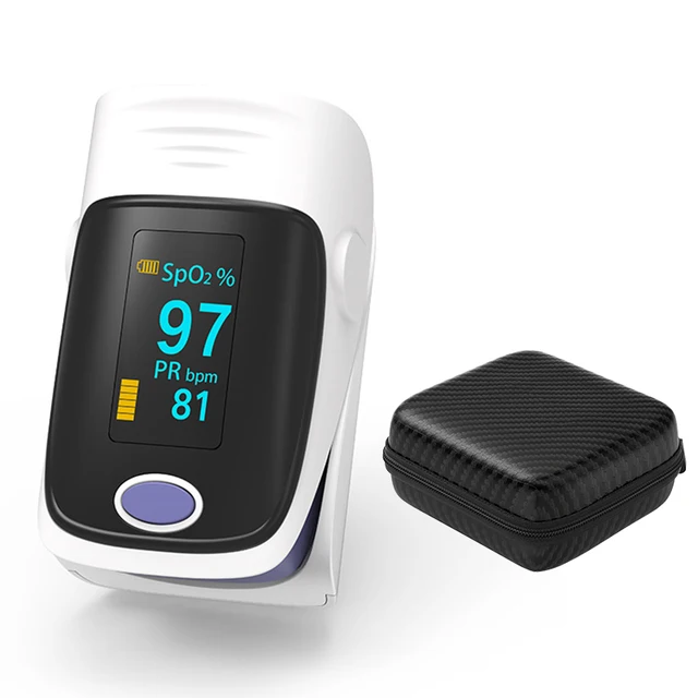 Professional Pulse Oximeter OLED Blood Oxygen Oximeter PR SpO2 Blood ...