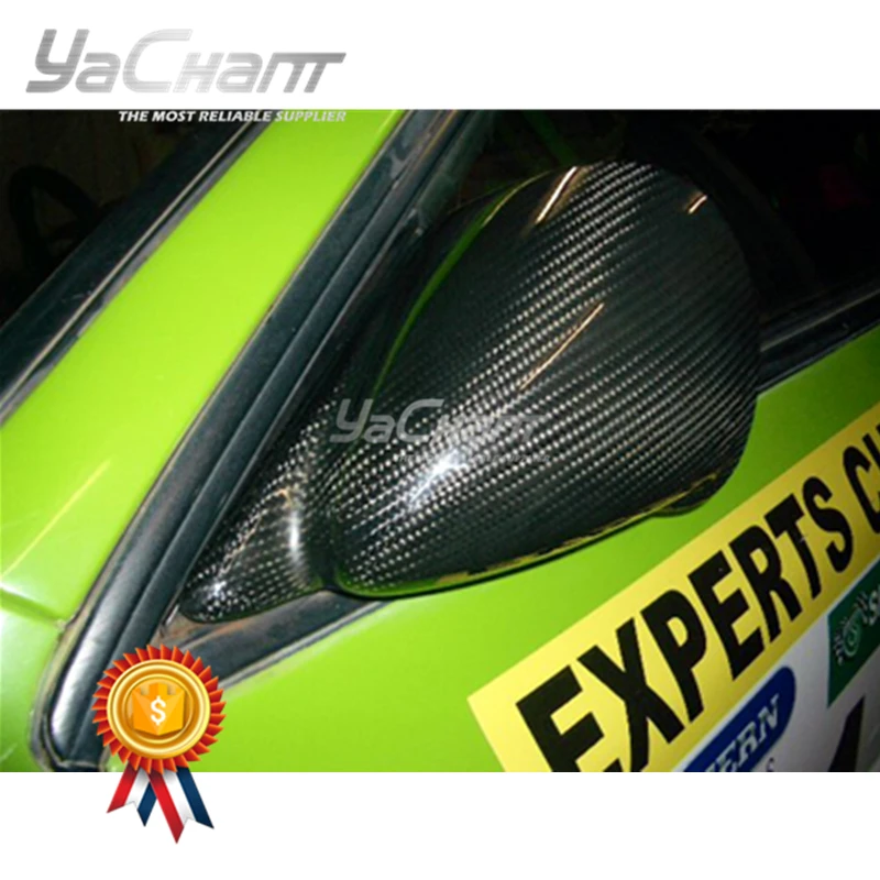 Carbon Fiber Manual Side Mirror Fit For 1993-2001 Subaru Impreza Wrx ...