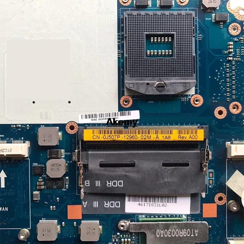 NOKOTION NAT01 LA-5153P CN-0J507P 0J507P MAIN BOARD For Dell Studio 17 ...