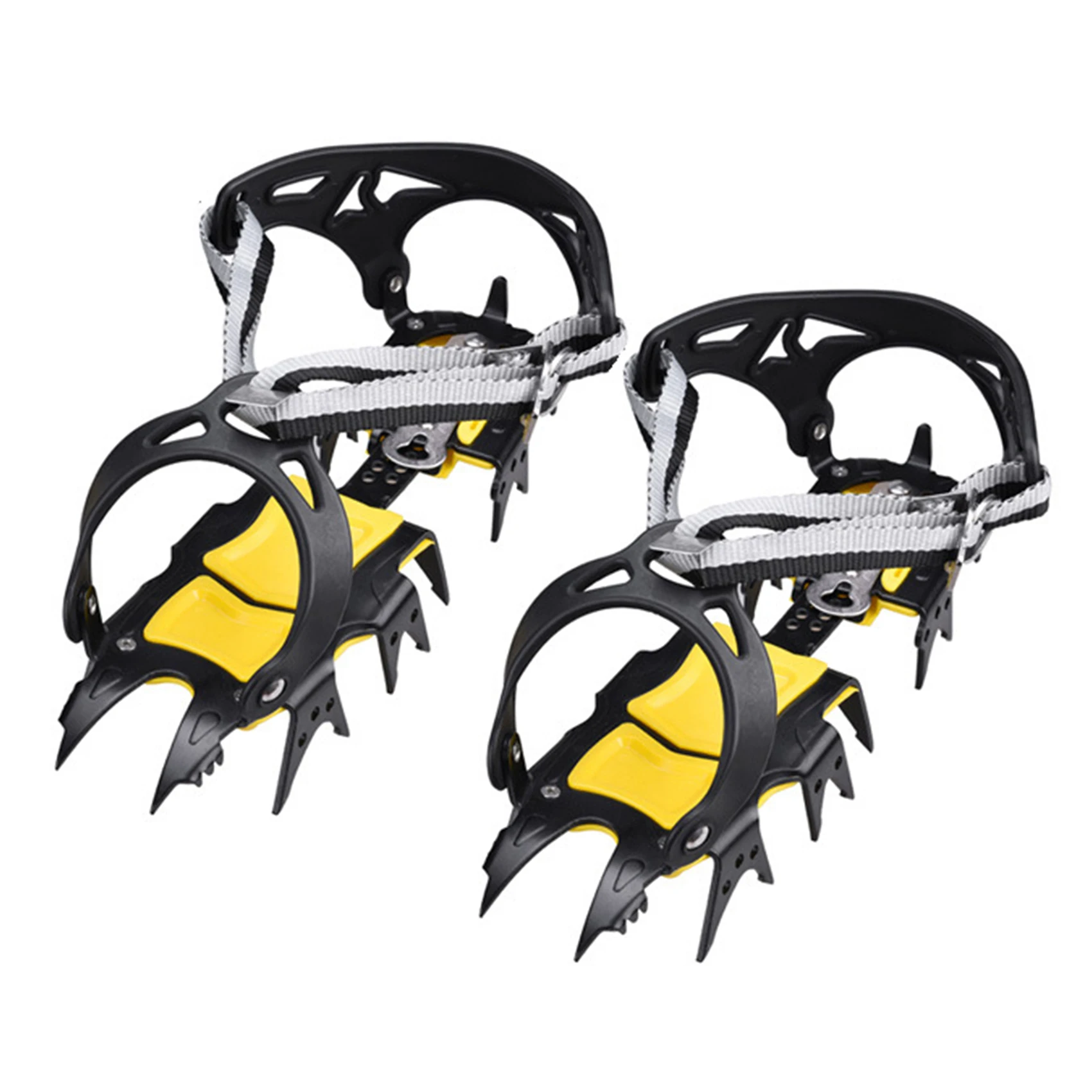 18Teeth-Claws-Crampon-Winter-Snow-Spikes-Ski-Ice-Shoe-Covers-Steel ...