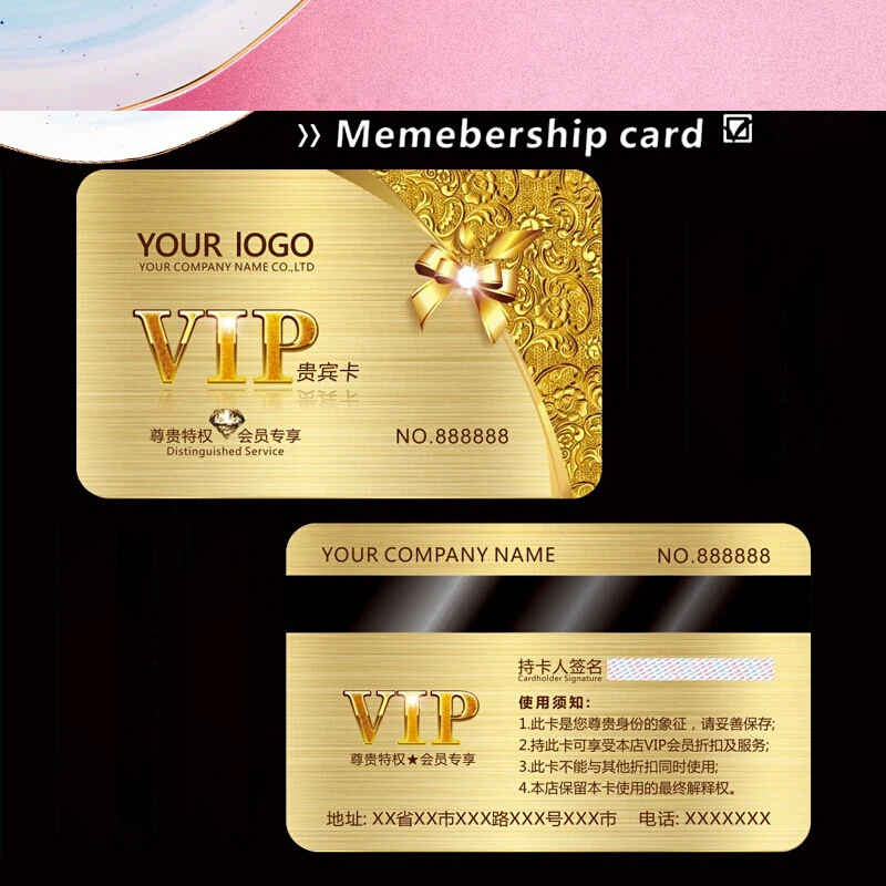 Custom PVC Business Cards 0.8 mm thickness Manager Leader Visit Card ...