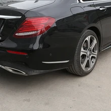 ABS 사이드 몰딩 장식 스트립 트림 스티커, 메르세데스 벤츠 E 클래스 W213 E200l 300l 2016 2017 AMG 자동차 액세서리