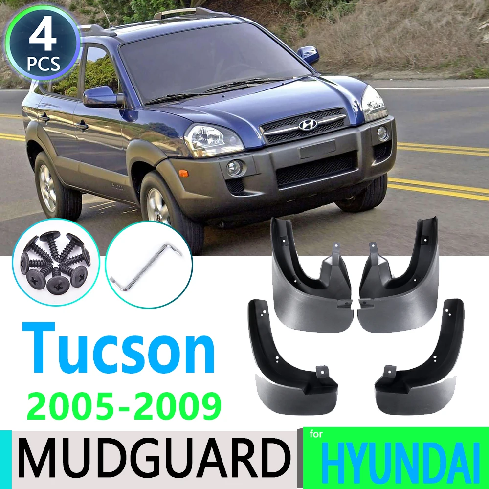 for Hyundai Tucson JM 2005~2009 2006 2007 2008 Fender Mudguard Mud ...