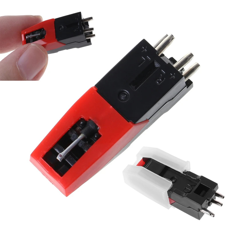 Magnetic Cartridge Stylus With Lp Vinyl Needle Turntable Phonograph ...