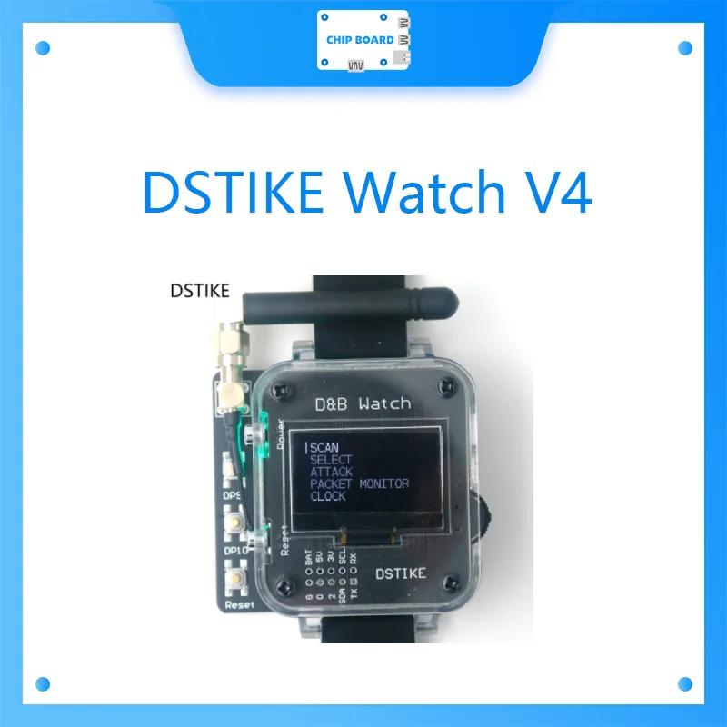 DSTIKE D&B Watch V4 Deauther BAD USB ESP8266 Atmega32u4, 40% OFF