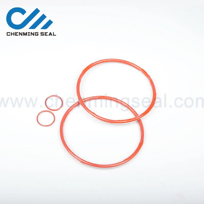 Ceimin FEP Encapsulated O Rings Red Silicon Rubber ID16*3.5 10 pcs A ...