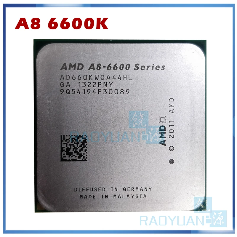 Amd A8 Series a8 6600 a8 6600k 3.9ghz processador central quad core ad660kwoa44hl soquete fm2 ...