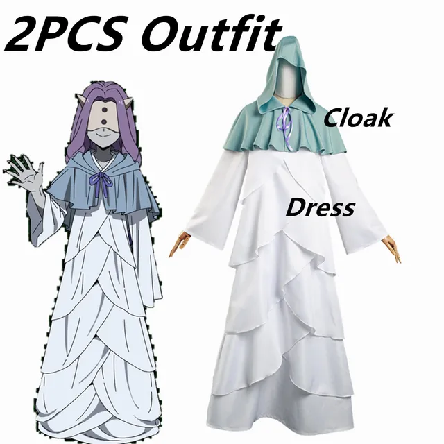 2021 The Promised Neverland Mujika Cosplay Dresses Ghost Mujika ...