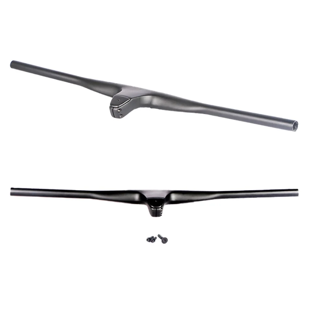 T1000 Full Carbon Fiber Mtb Handlebar Bike Integrated Handlebar Bmx ...
