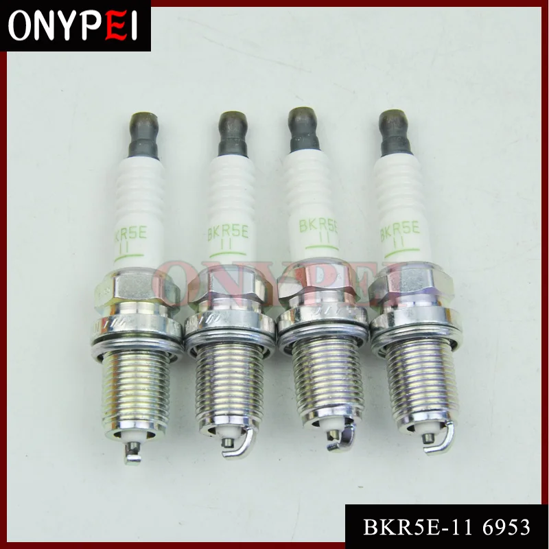 4pcs/lot Normal Spark Plug Bkr5e11 6953 For Hyundai Mazda Toyota Suzuki ...