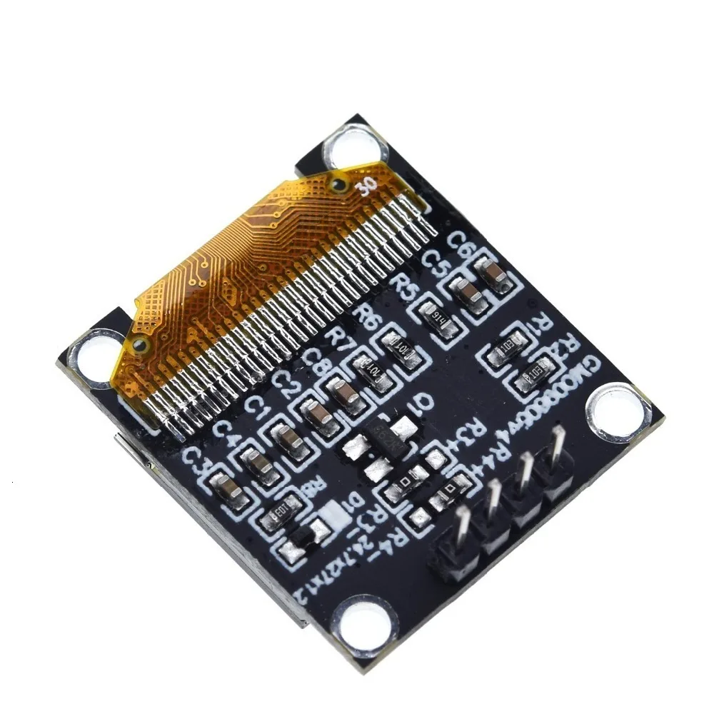 0.96 inch oled 4 pin IIC Serial White OLED Display Module 128X64 I2C ...