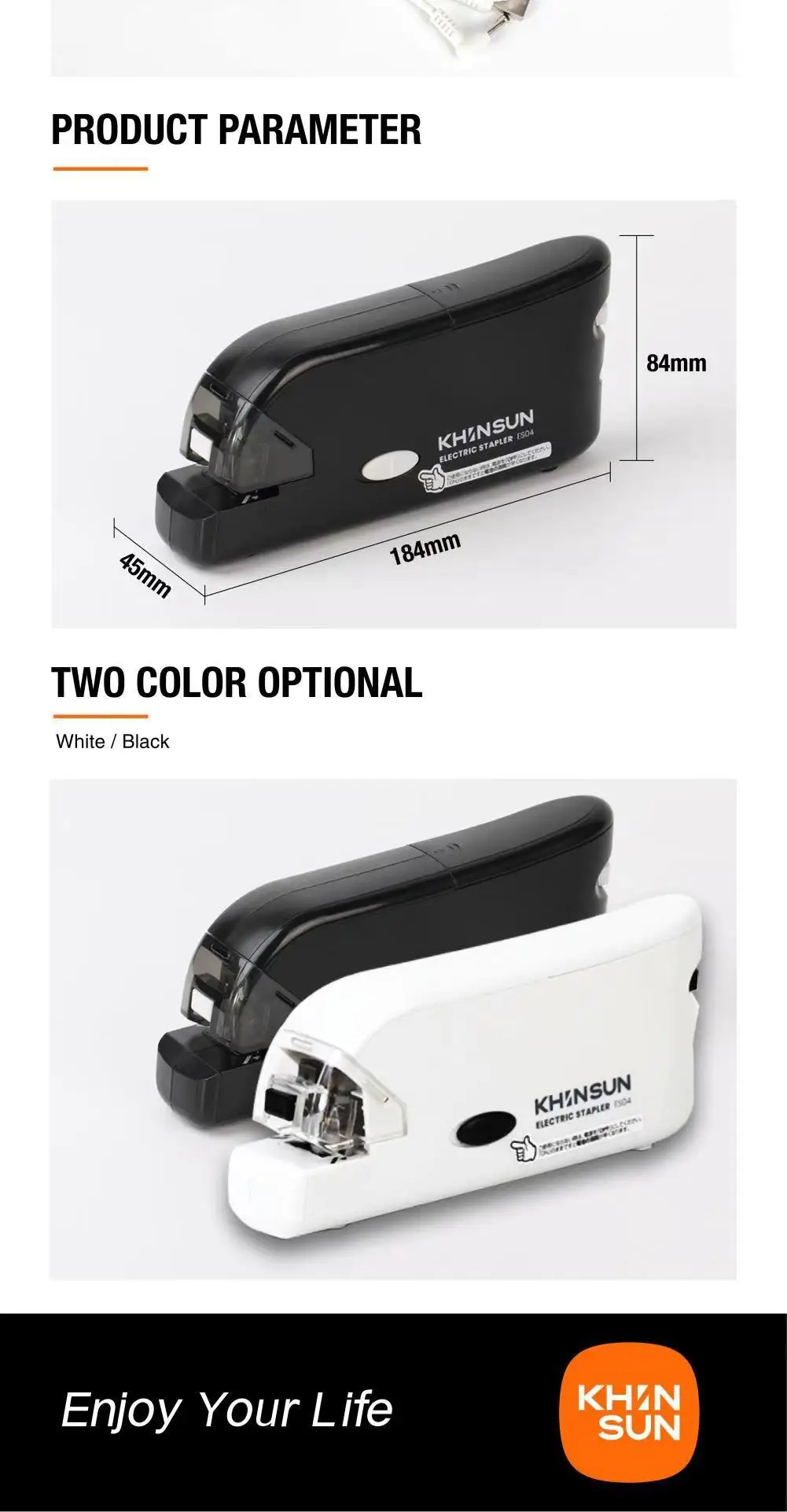 Agrafeuse,WHITE--Agrafeuse Électrique Automatique, No.10, Agrafeuse À ...