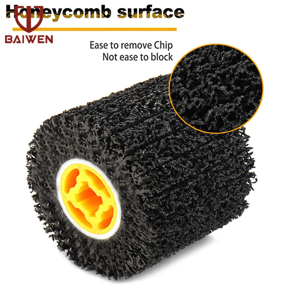 115x100mm-Deburring-Abrasive-Wire-Drawing-Round-Wheel-Grinding-Tools ...