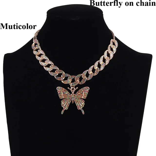 Diamond Butterfly Necklace – SHOP THE NATION