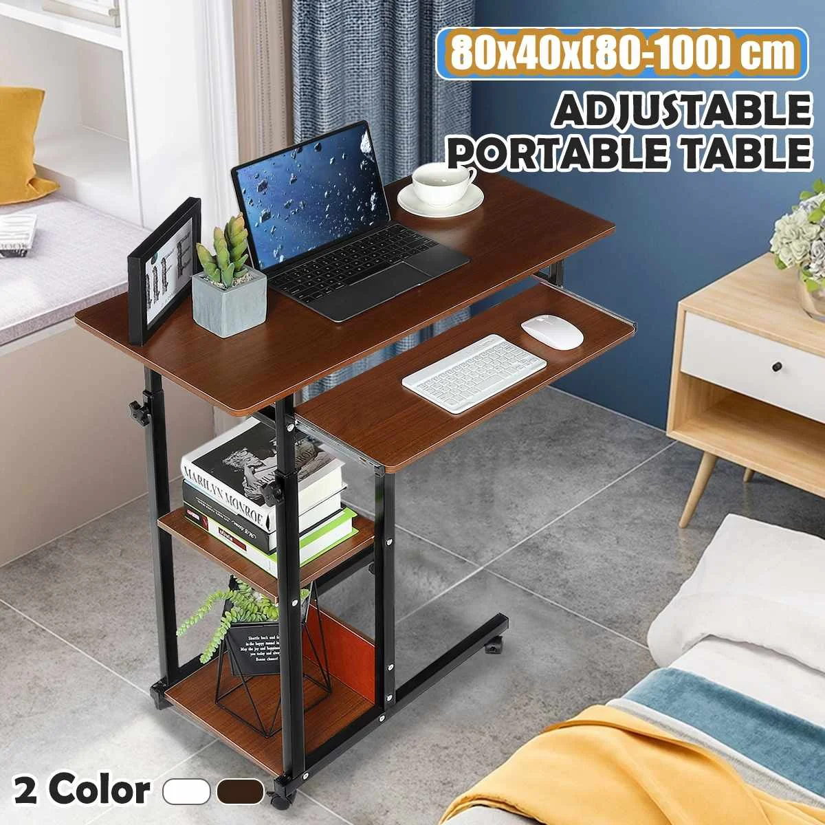 Portable Workstation On Wheels