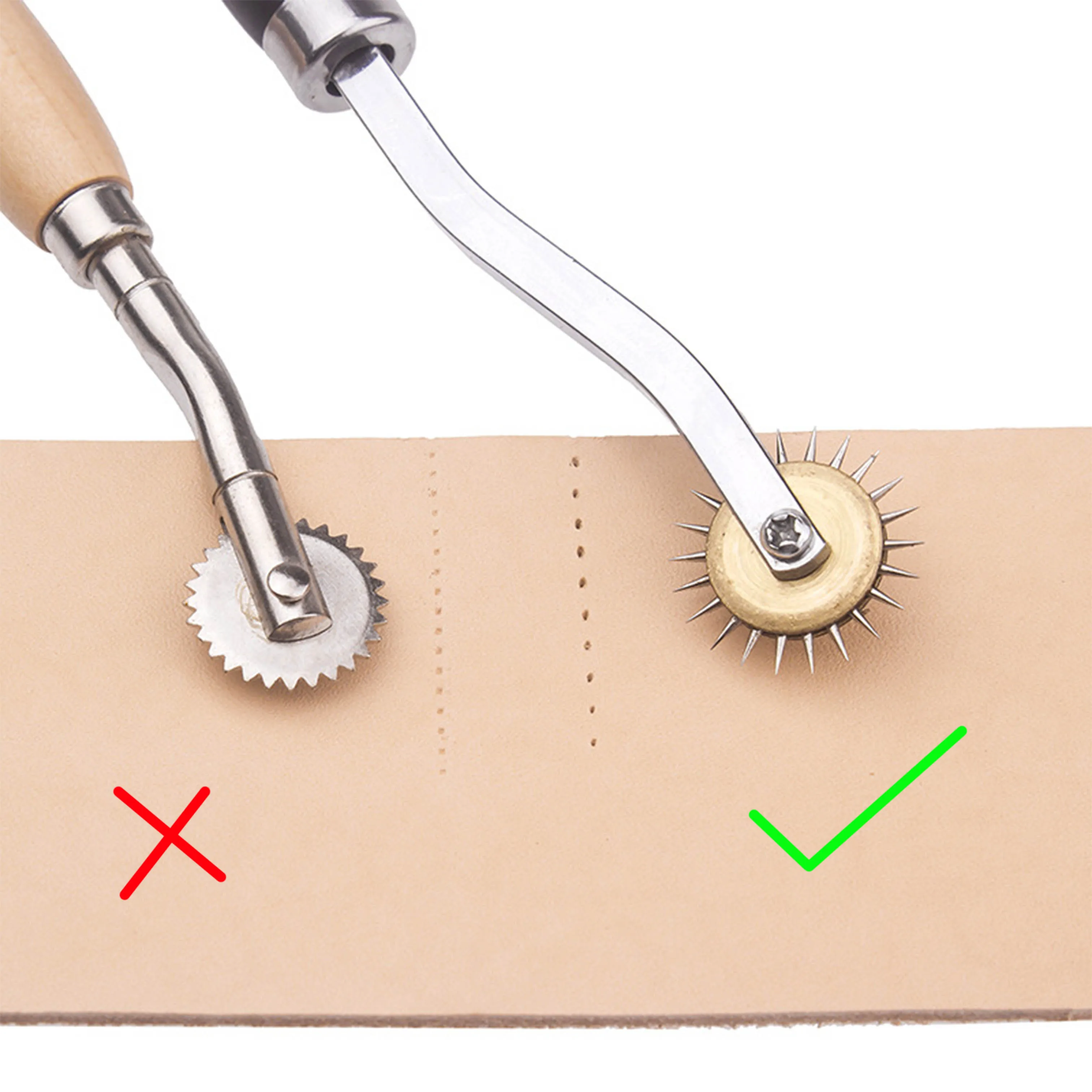 4mm-SpacingDIY-hand-leather-tools-Hand-sewn-vegetable-leather-Marking ...