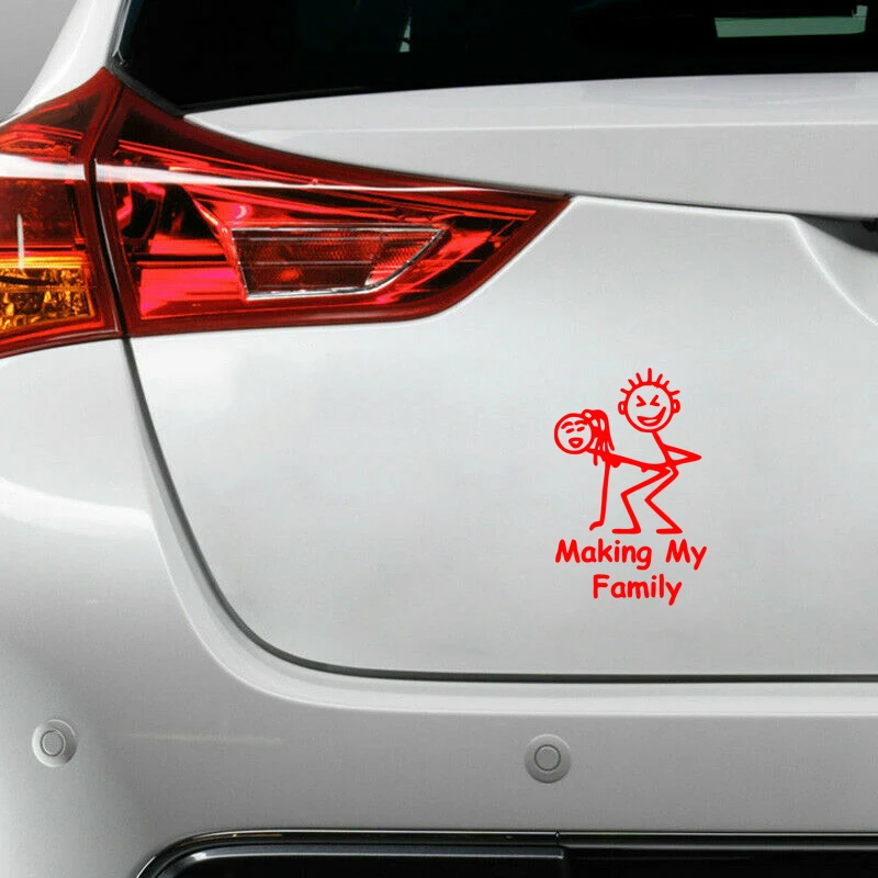 Stick Family Decals Parody