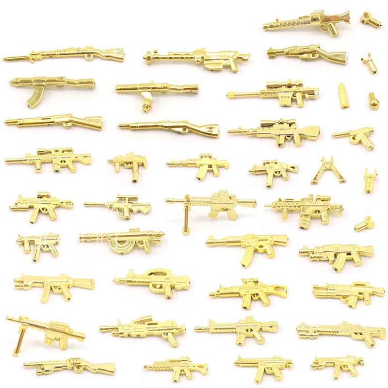 Lego Brickarms Gold Guns