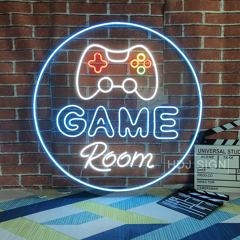 Internet Cafe Signage ROG LED Neon Sign,Neon Sign Bedroom Wall Decor ...