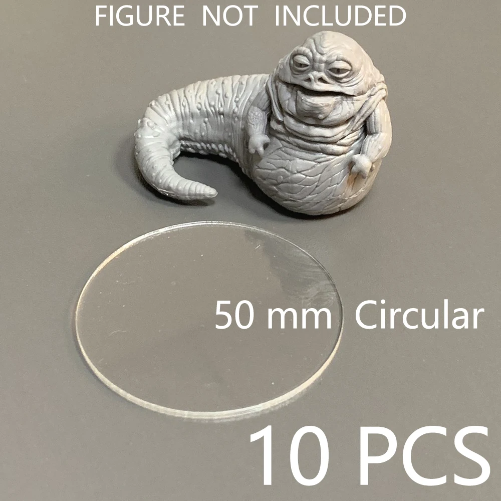 Lot 50mm/100mm Round Base for Board Game Miniature Role Playing Figure ...