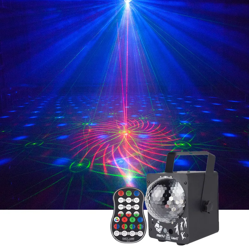 Sharelife 60 RG Laser Gobos with RGB LED Magic Ball Mixing Effect ...