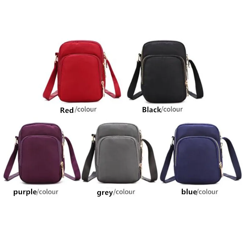 Sac Bandoulière Fermeture clair Pour Téléphone Portable Sac Main ...